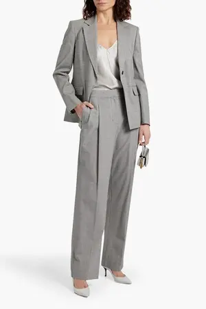 Brunello Cucinelli Bead-embellished Wool-blend Blazer