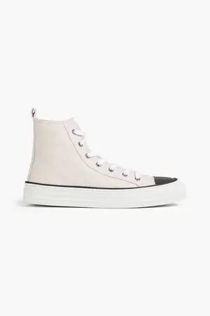 Brunello Cucinelli Canvas High-top Sneakers