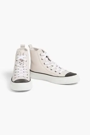Brunello Cucinelli Canvas High-top Sneakers
