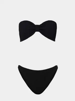 Hunza G Jean Bikini - Crinkle Black