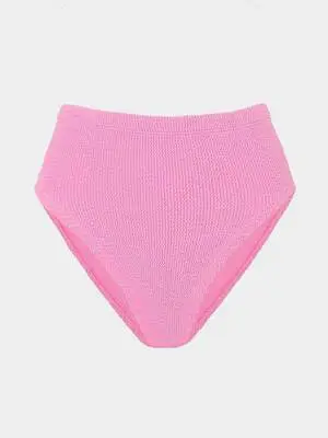 Hunza G High-waisted Bikini Bottom - Bubblegum