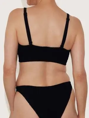 Hunza G Post-mastectomy Bikini - Black