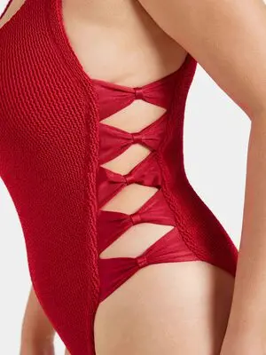 Hunza G Tiffany Swim - Red