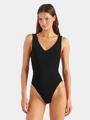 Hunza G Sadie One-piece Swimsuit - Black