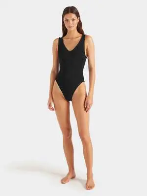 Hunza G Sadie One-piece Swimsuit - Black