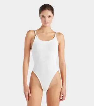 Hunza G Domino Swimsuit - White