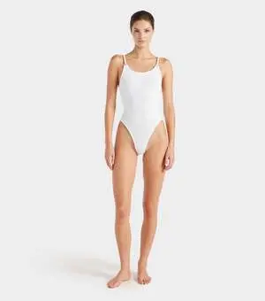 Hunza G Domino Swimsuit - White