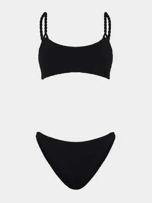 Hunza G Hunza G Phoebe Bikini Crinkle Black