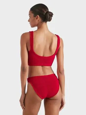 Hunza G Coverage Xandra Bikini - Red