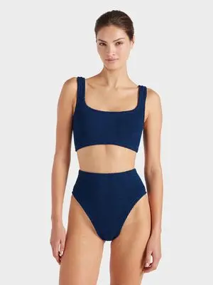 Hunza G Patricia Two-piece Bikini - Navy