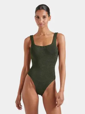 Hunza G Square Neck Swimsuit