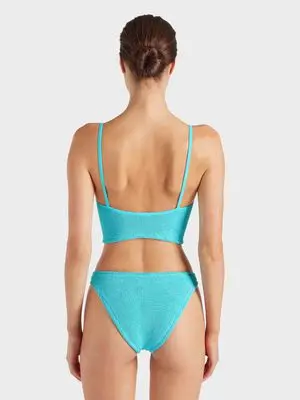 Hunza G Strap Bikini - Aqua
