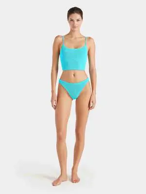 Hunza G Strap Bikini - Aqua
