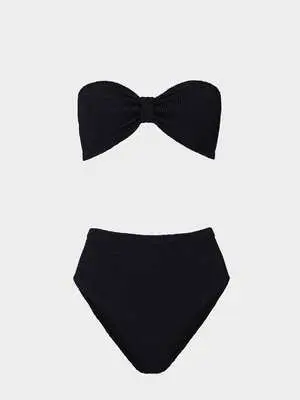 Hunza G Hunza G Ruby Two Piece Bikini Black