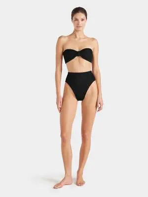 Hunza G Ruby Two Piece Bikini - Black