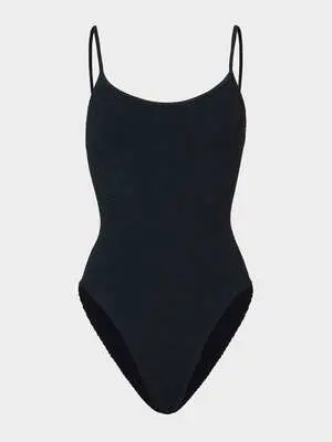Hunza G Pamela One Piece Swimsuit - Black