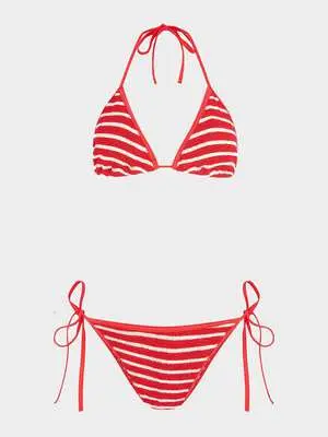 Hunza G Hunza G Gina Bikini Red/white Stripe