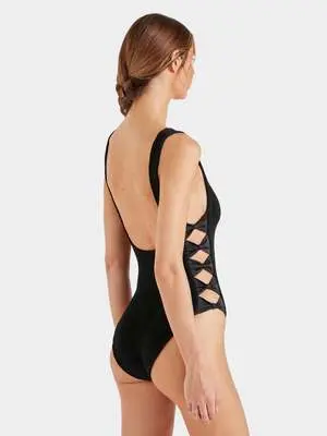 Hunza G Tiffany One Piece Swimsuit - Black