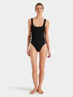 Hunza G Tiffany One Piece Swimsuit - Black