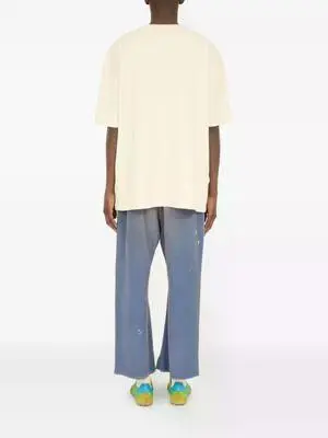 MAISON MARGIELA Logo-print T-shirt - Neutrals