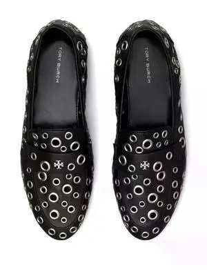 Tory Burch Eyelet-embellished Loafers