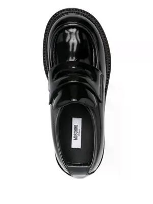 Moschino Patent-leather Loafers