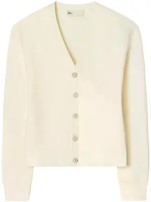 Tory Burch Simone Cardigan - Neutrals