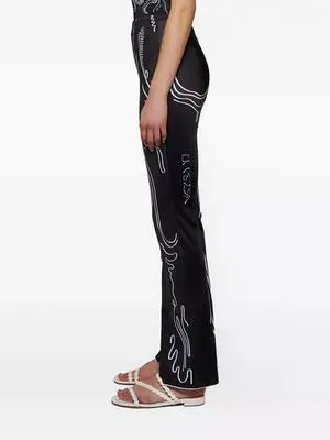 DI PETSA Printed Trousers