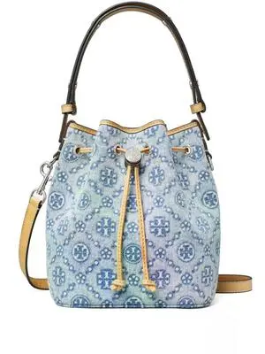 Tory Burch Silver Tone Bucket Bags