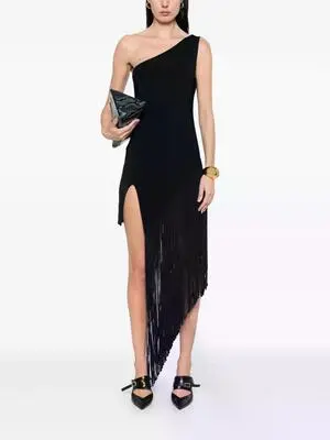 David Koma Fringed Mini Dress