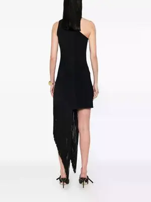 David Koma Fringed Mini Dress