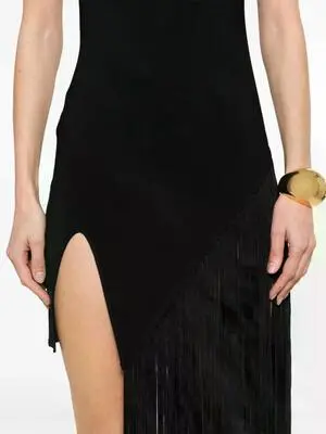 David Koma Fringed Mini Dress