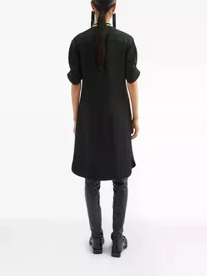 JIL SANDER Bib-collar Mini Dress