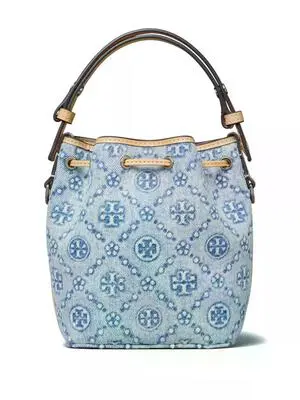 Tory Burch T Monogram Bucket Bag