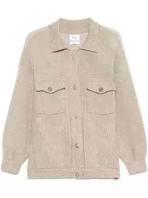 BARRIE Panelled Cardigan