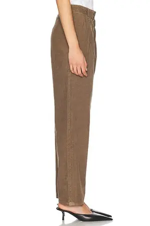 Saint Laurent Straight Leg Pant In Midweight Corduroy