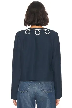 SKALL STUDIO Pearl Jacket - Navy Eclipse