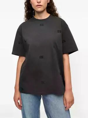 GANNI Logo-embellished T-shirt
