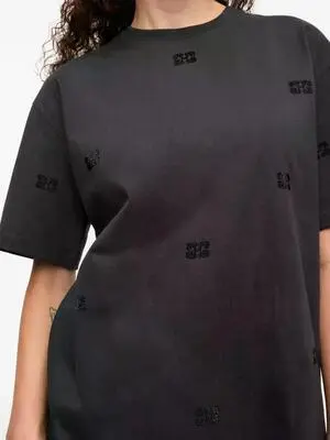 GANNI Logo-embellished T-shirt