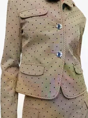GANNI Polka Dot-print Blazer