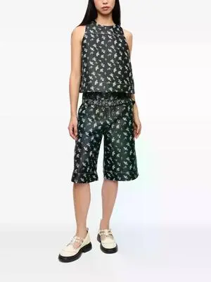 GANNI Floral-print Top