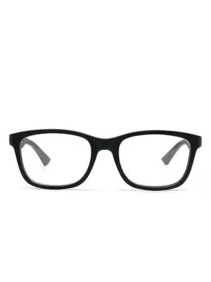 Montblanc Square-frame Eyeglasses - Black