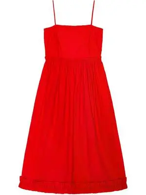 GANNI Midi Dress - Red
