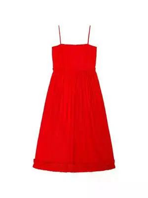 GANNI Midi Dress - Red