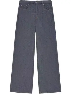GANNI Wide-leg Jeans