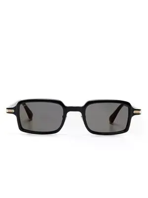 CARTIER Rectangle-frame Sunglasses - Black