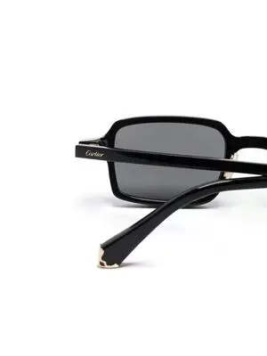 CARTIER Rectangle-frame Sunglasses
