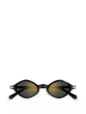 CARTIER Round-frame Sunglasses - Black