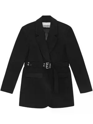 GANNI Belted Blazer