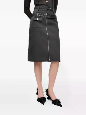 GANNI Belted Skirt